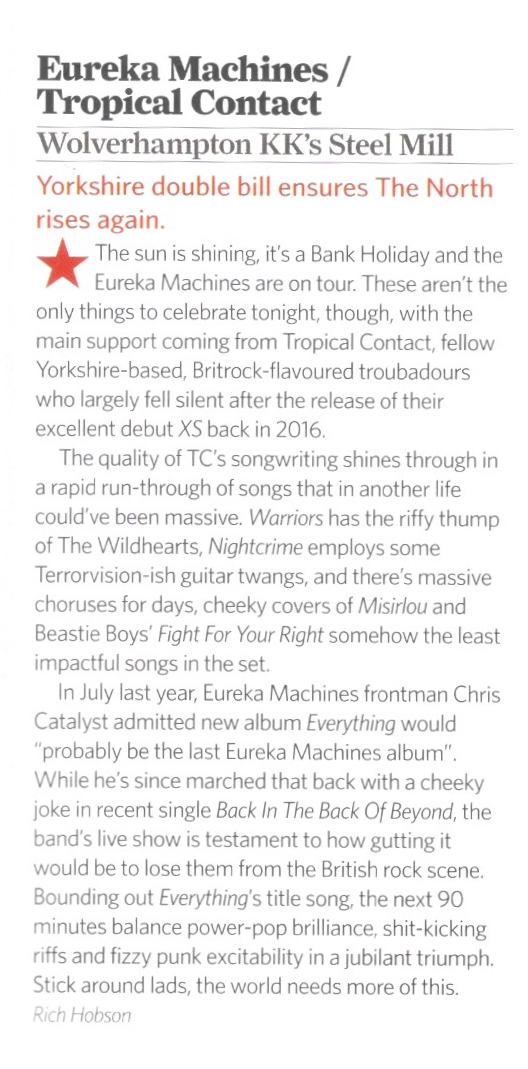 EUREKA MACHINES – Flying Vs Blog